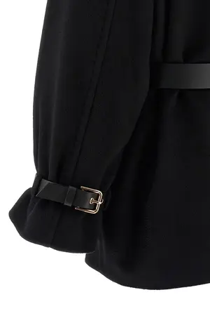 Max Mara Double-breasted Belted Waist Coat