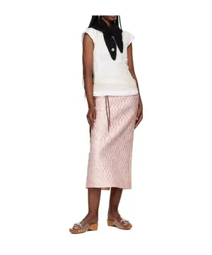 Simone Rocha Embellished Cashmere Scarf