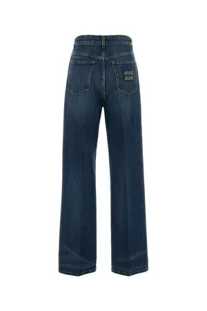 Miu Miu High-waist Wide-leg Jeans