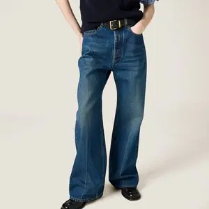 Miu Miu High-waist Wide-leg Jeans