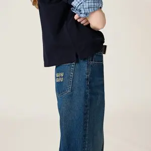 Miu Miu High-waist Wide-leg Jeans