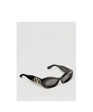 Valentino Garavani Logo Oval Sunglasses