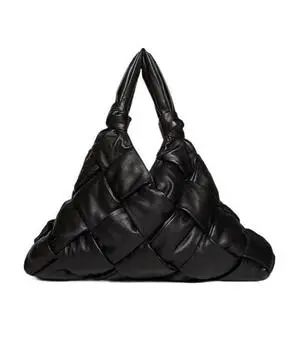 Bottega Veneta Gold Tone Backpacks