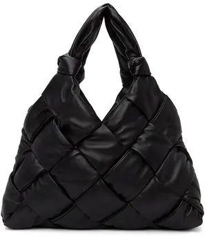 Bottega Veneta Padded Intrecciato Tote Bag - Black