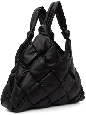 Bottega Veneta Padded Intrecciato Tote Bag - Black