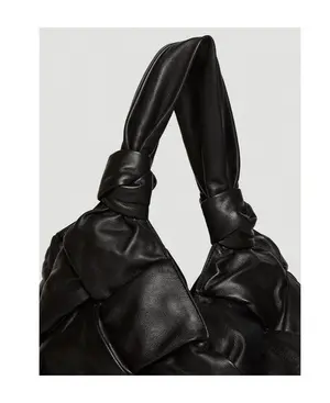 Bottega Veneta Padded Intrecciato Tote Bag - Black