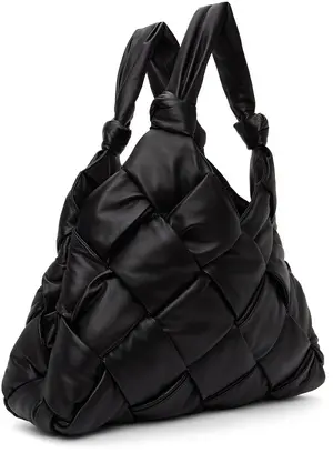 Bottega Veneta Padded Intrecciato Tote Bag - Black