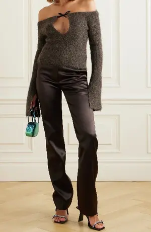 16Arlington Solaris Cut-out Knitted Top
