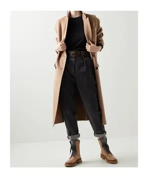 Brunello Cucinelli Long Sleeve Cashmere Knit Top