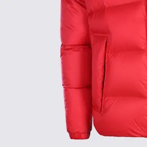 Moncler Logo Patch Hooded Puffer Jacket