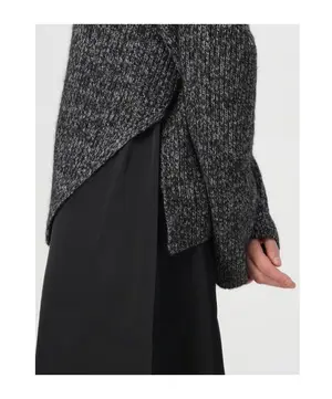 Pinko High-neck Layered Knitted Dress