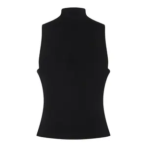 DIESEL® Ribbed-knit Turtleneck Top - No