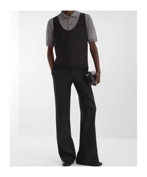Fendi Tailored Trousers With Metallic Yarn Detail