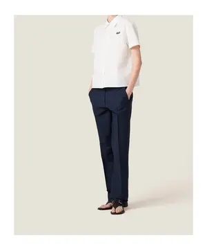 Miu Miu Short Sleeve Poplin Shirt