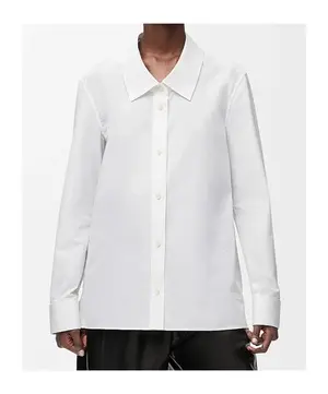 Loewe Embellished Poplin Shirt - White