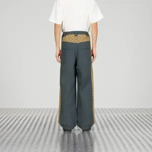 Gucci Paneled Straight-leg Trousers