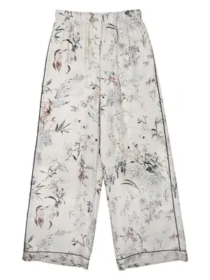 Dior Floral Pattern Track Pants - No