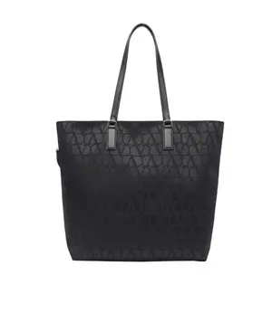 Valentino Garavani Logo Tote Bag - Black