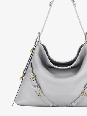 Givenchy Voyou Medium Shoulder Bag - Gray