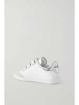 Isabel Marant Étoile Beth Leather Sneakers - White