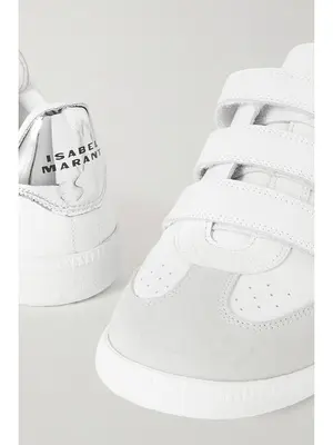 Isabel Marant Étoile Beth Leather Sneakers - White