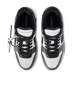 Off-White Out Of Office Leather Sneakers - Black