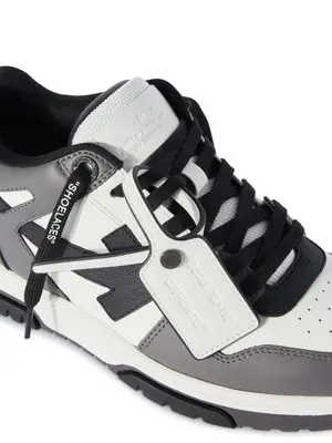 Off-White Out Of Office Leather Sneakers - Black