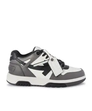 Off-White Out Of Office Leather Sneakers - Black
