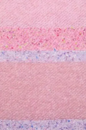 Acne Studios Fringed Logo Scarf - Pink