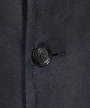Brioni Single-breasted Leather Coat