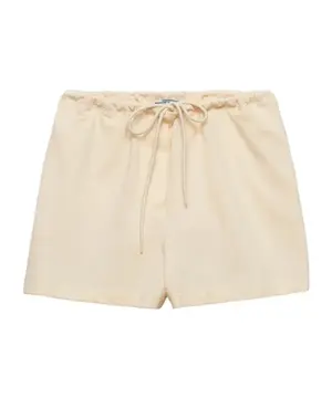 Prada Logo Detail Piqué Shorts