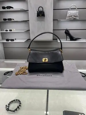 Balenciaga Rodeo Chain Nano Tote Bag