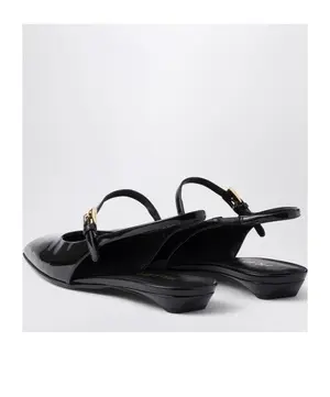 Prada Square-toe Slingback Ballerina