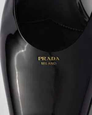 Prada Square-toe Slingback Ballerina