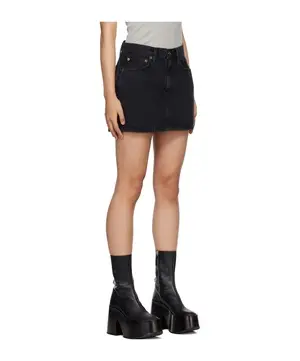 AGOLDE Five-pocket Mini Skirt
