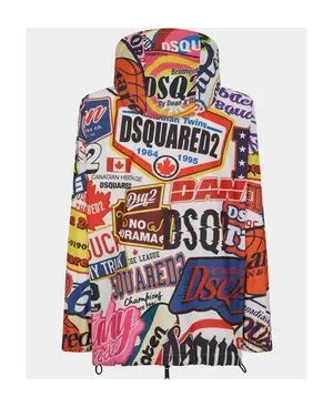 Dsquared2 Logomania Print Windbreaker