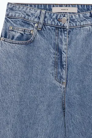REMAIN BIRGER Christensen High-rise Wide-leg Jeans