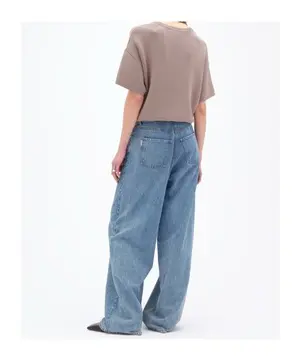 REMAIN BIRGER Christensen High-rise Wide-leg Jeans