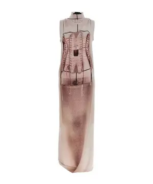 JEAN PAUL GAULTIER Sleeveless High Neck Dress
