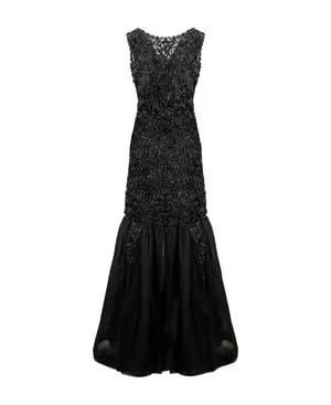 Alberta Ferretti Sheer Evening Dresses