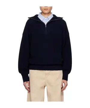 Isabel Marant Étoile Benny Half-zip Sweater - Black