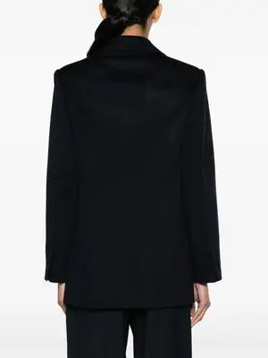 Victoria Beckham Peak Lapel Single-breasted Blazer - Black