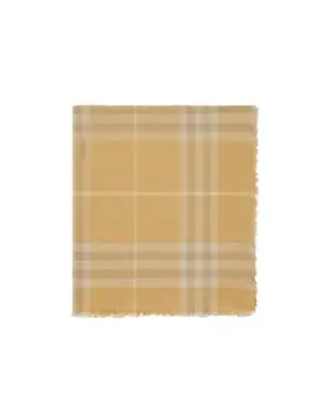 Burberry Vintage Check Fringed-edge Scarf