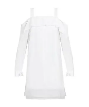 Proenza Schouler Off-the-shoulder Dress With Ruffle Detail