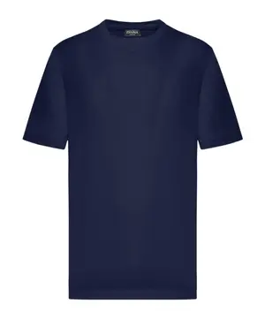 Zegna Oasi Lino Crewneck T-shirt