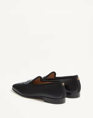 Valentino Garavani Les Alcovettes Kidskin Loafers