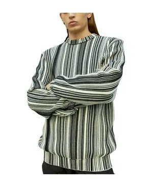 VTMNTS Striped Knit Sweater