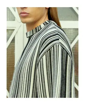 VTMNTS Striped Knit Sweater