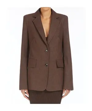 Max Mara Agugliati Denim Effect Blazer