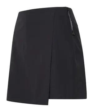 Moncler High Waist Layered Effect Shorts